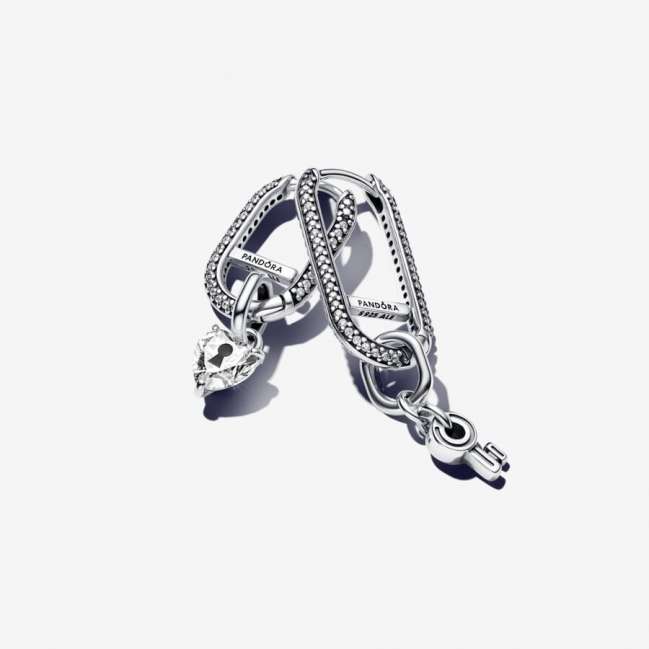 Pandora ME Pavé Link Single Earring – Stylee