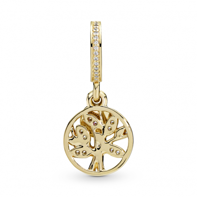 Sparkling Family Tree Dangle Charm – Stylee