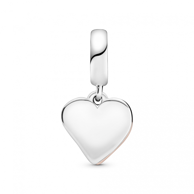 Sparkling Freehand Heart Dangle Charm – Stylee