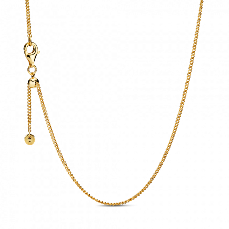 Curb Chain Necklace 14k gold plating – Stylee